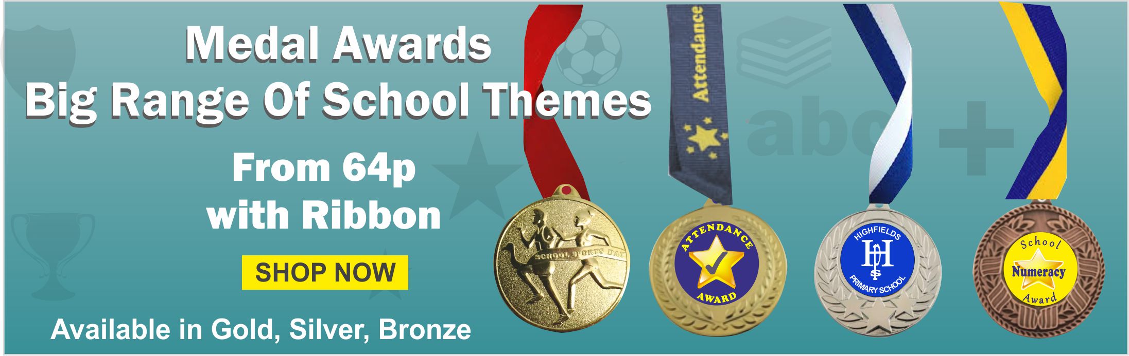 Trophies Medals & Awards for Schools Up To Hundreds Up To 50% OFF